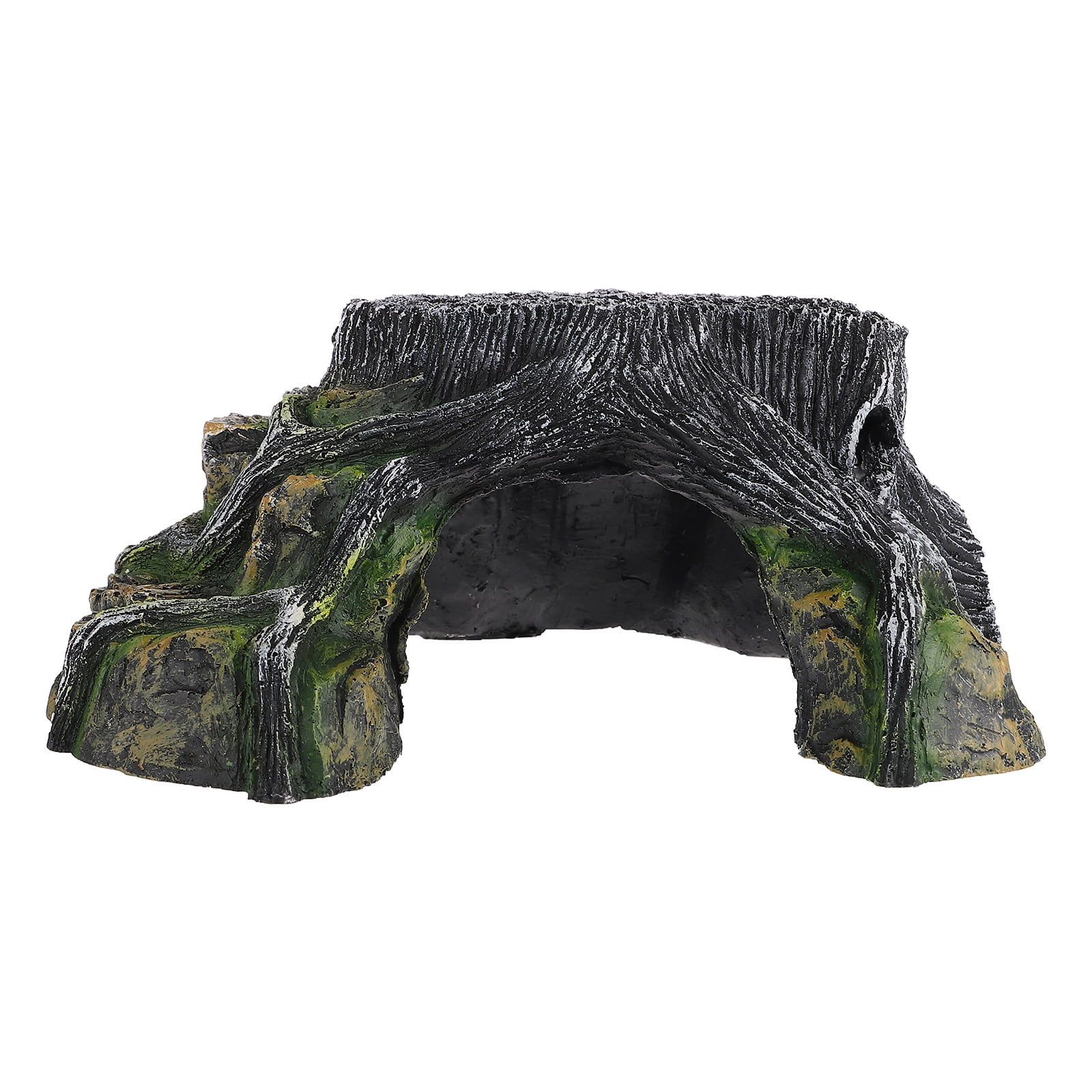 Aquarium Turtle Ramp Decorative Dock Hideout Tank Tree Stump Office ...