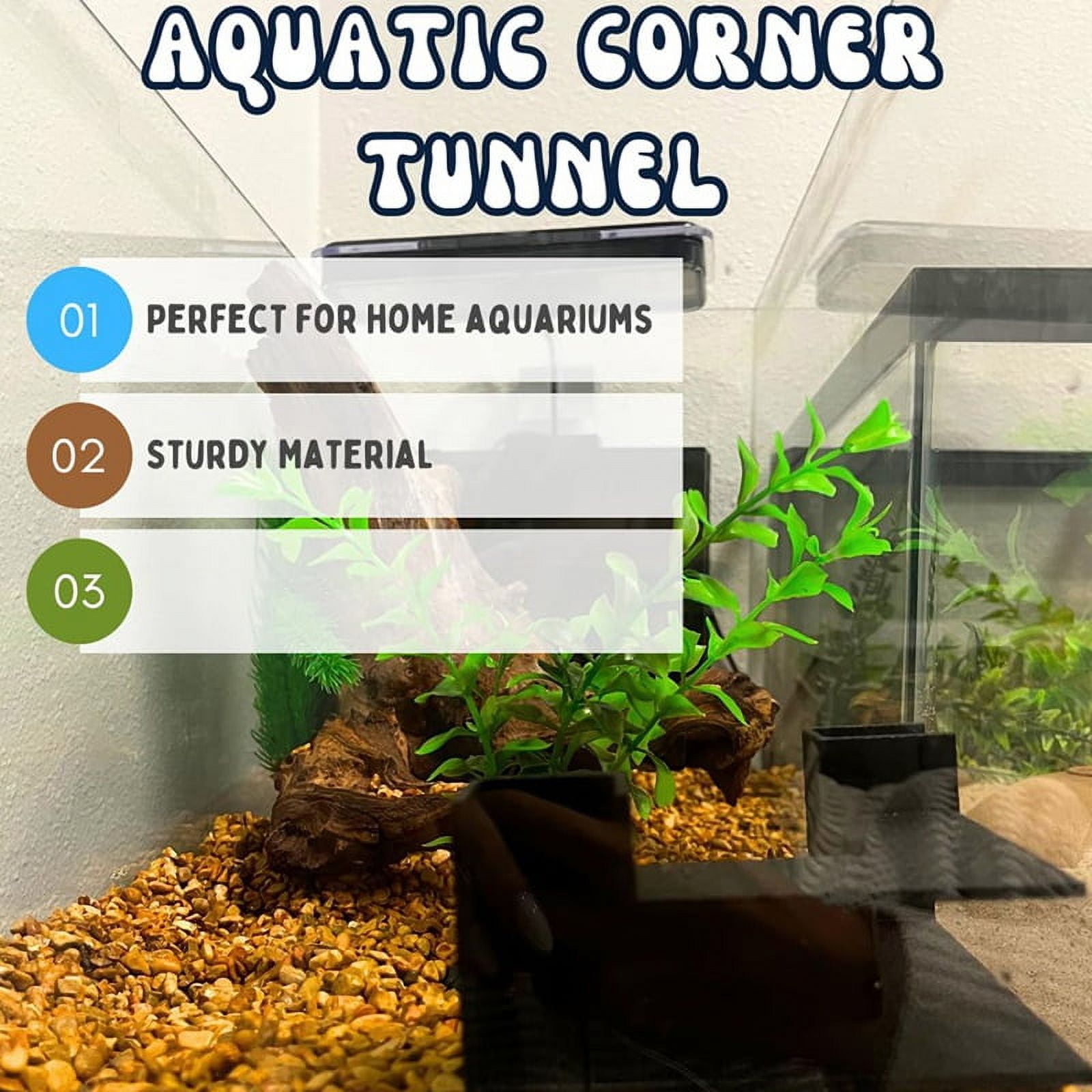 Aquarium Underground Tunnel Fish & Shrimp Hideout for Aquariums ...