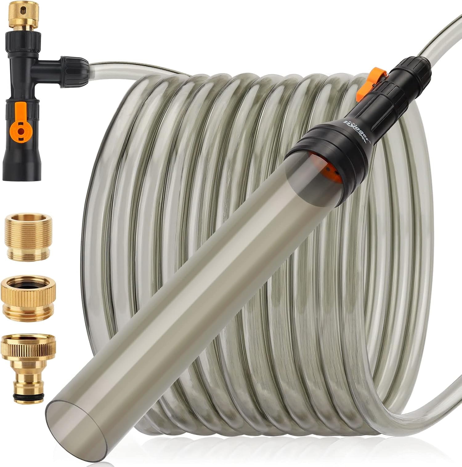 Aquarium Water Changer Kit, Semi-Automatic Fish Tank Gravel Cleaner ...