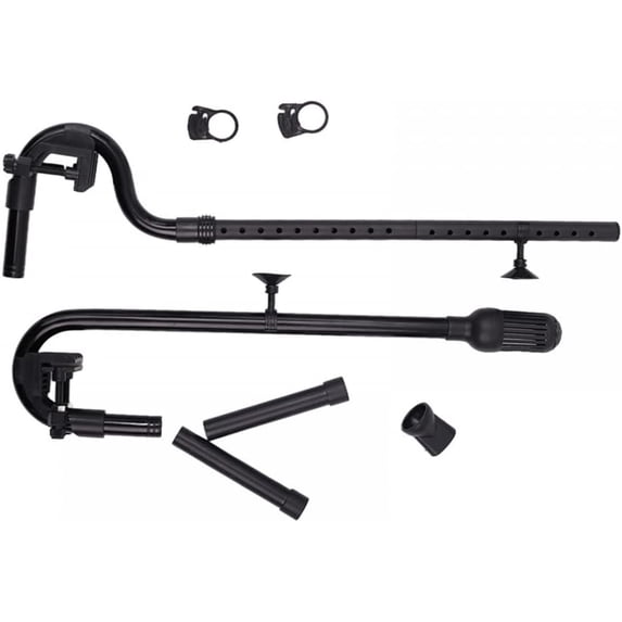 Aquarium Water Inlet Outlet Tube Kit, Fish Tank Water Pipe Fittings ...