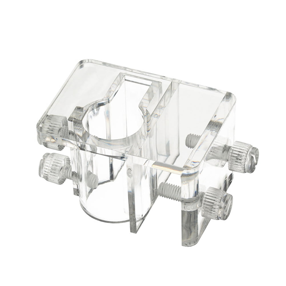 Aquarium Water Pipe Clamp Acrylic Pipe Holder Inlet Outlet Pipe Fixed ...