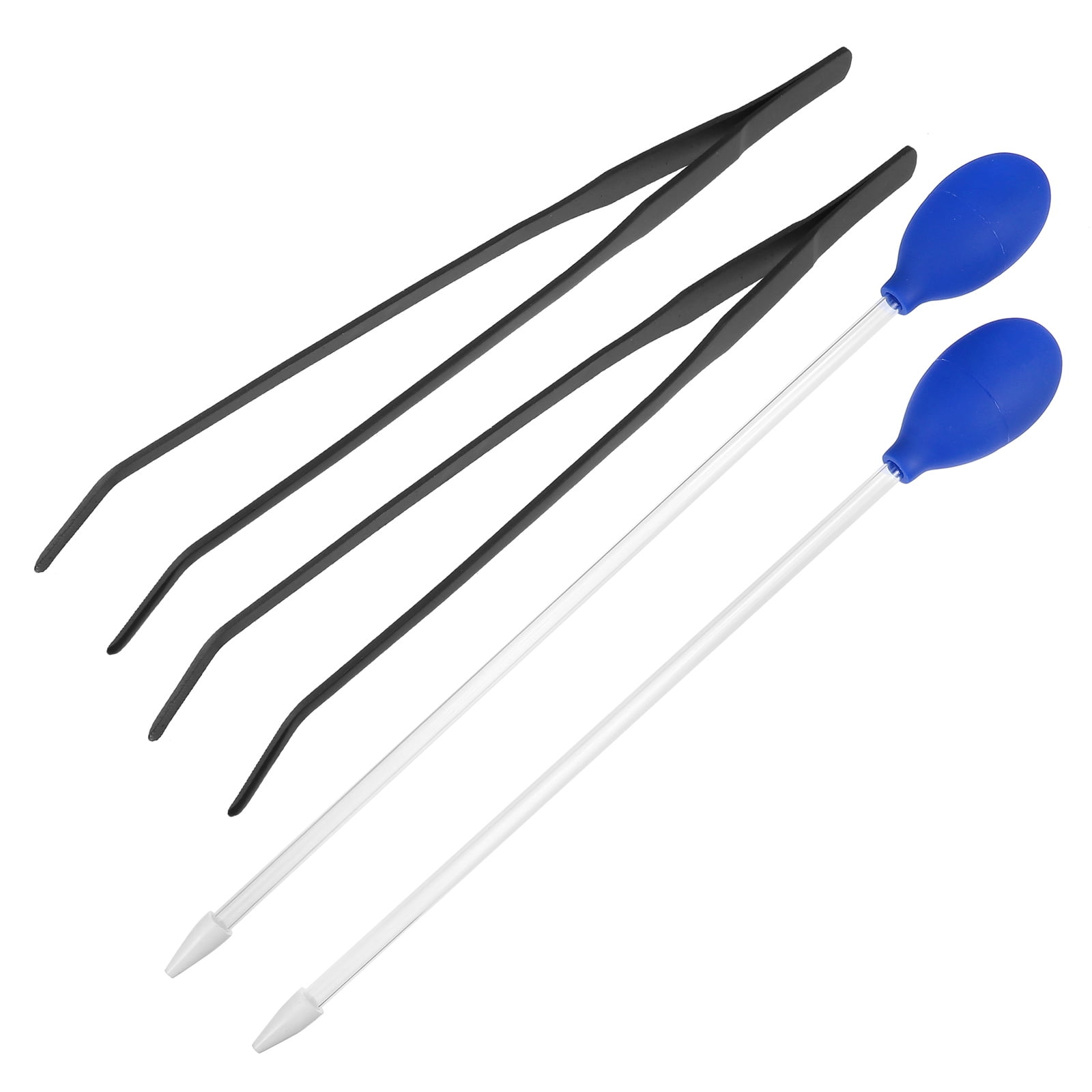 Aquarium Water Plant Tools 4 Pcs Tweezers Purifier Pipet Substrate for ...