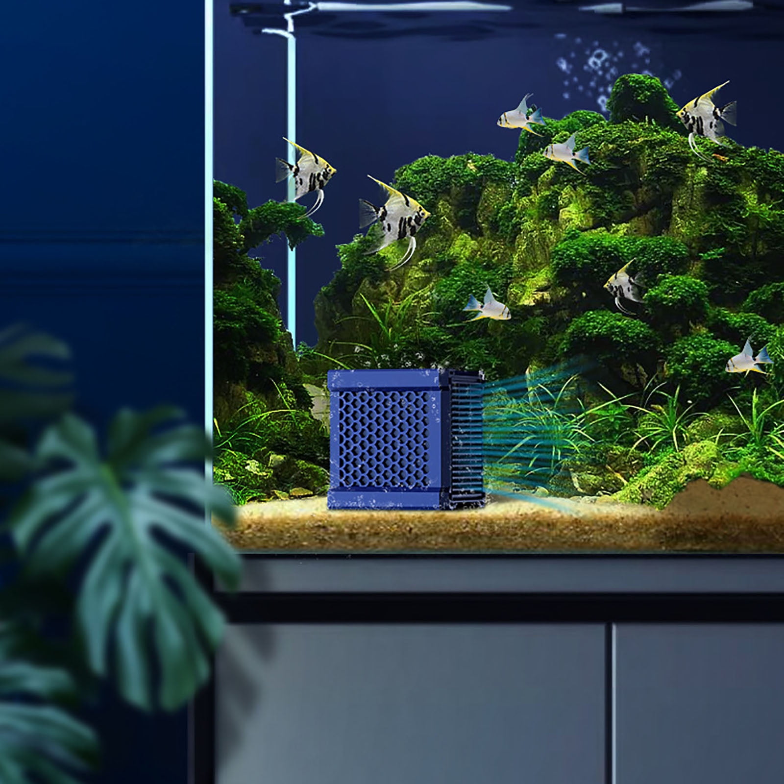 Aquarium Water Trough Purifier Cube, Pure Cube Water Trough Filter ...