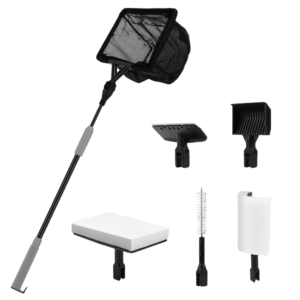 Aquariums Gravels Rakes Algae Scrapers Tube Brush Household Fishtanks ...