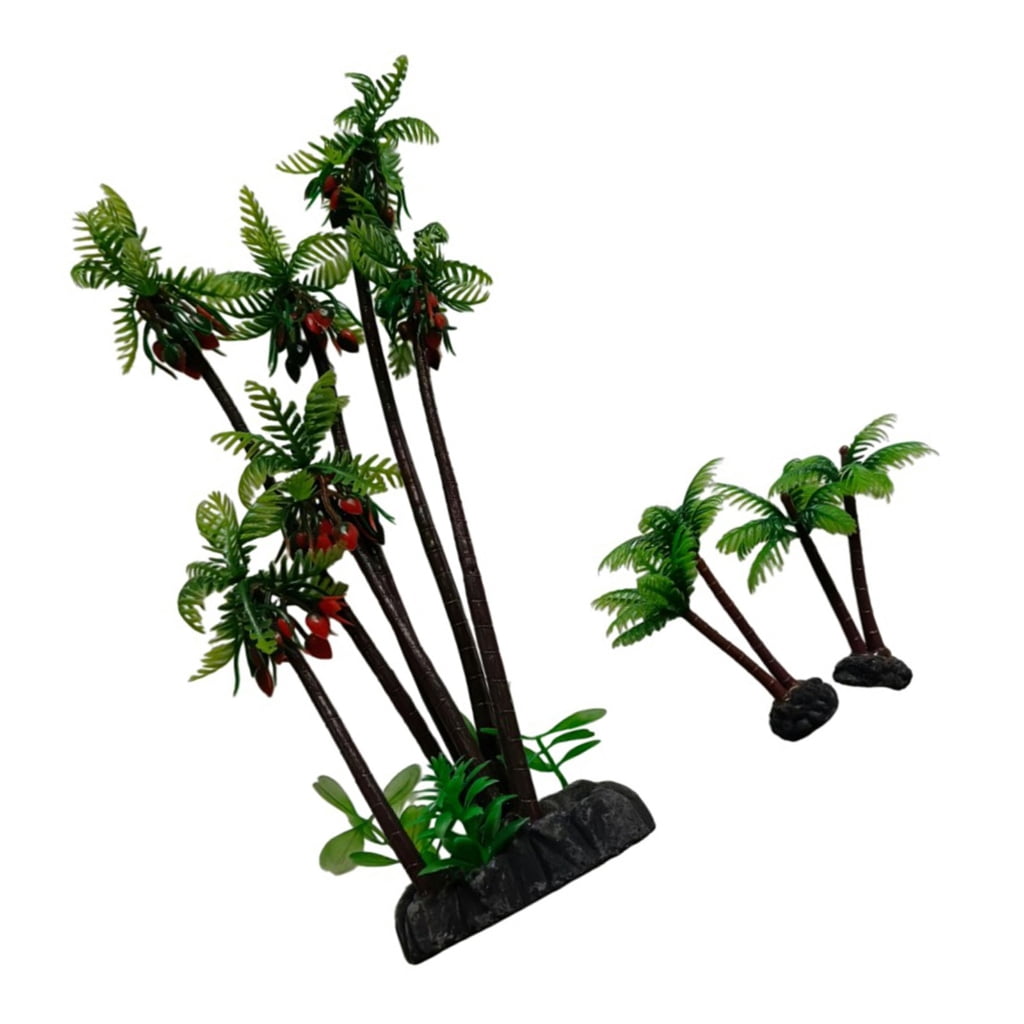 Aquariums Landscape Artificial Tree Miniature Terrarium Landscape ...