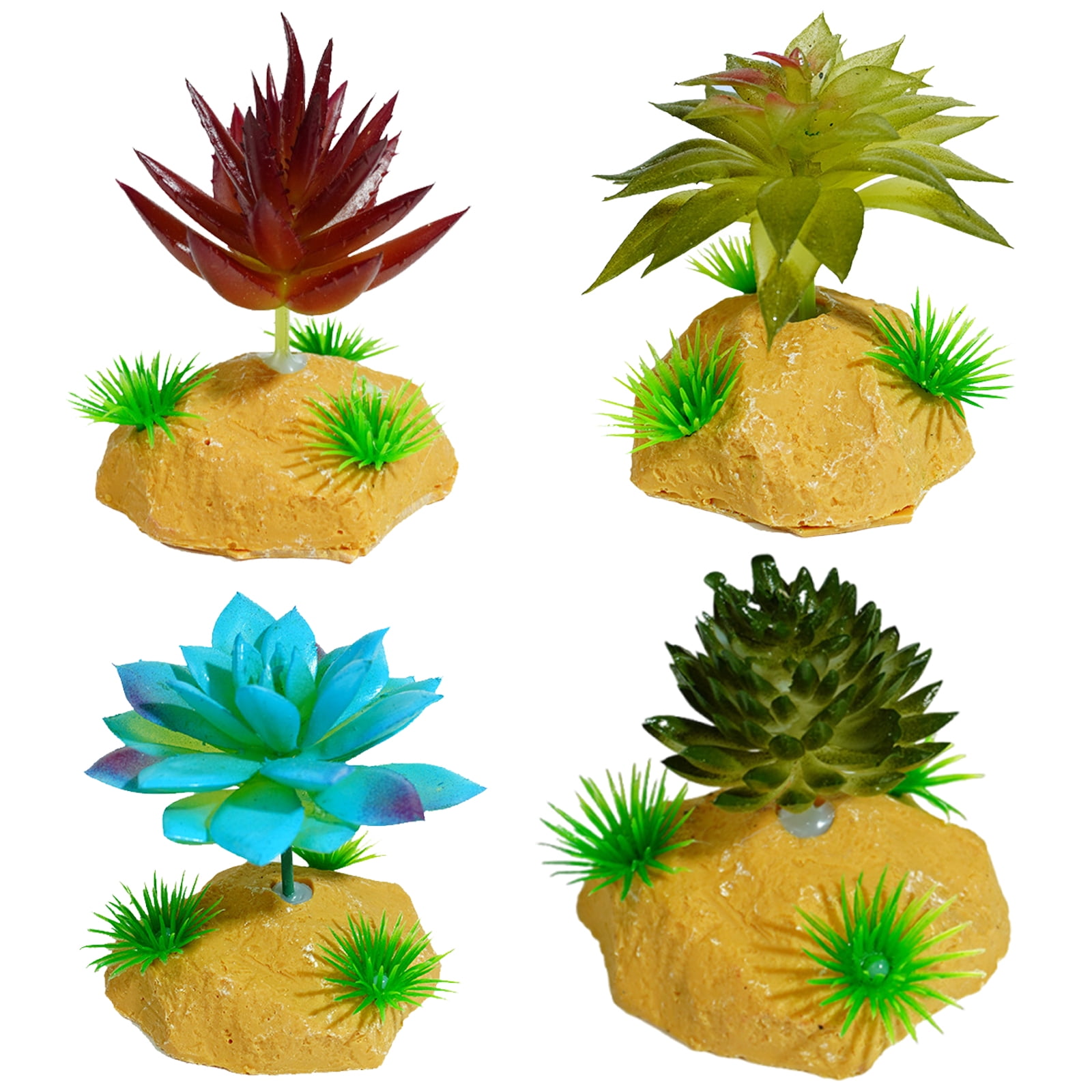 Aquariums Reptiles Climbing Grass Terrarium Plant Fish Tanks Decoration ...