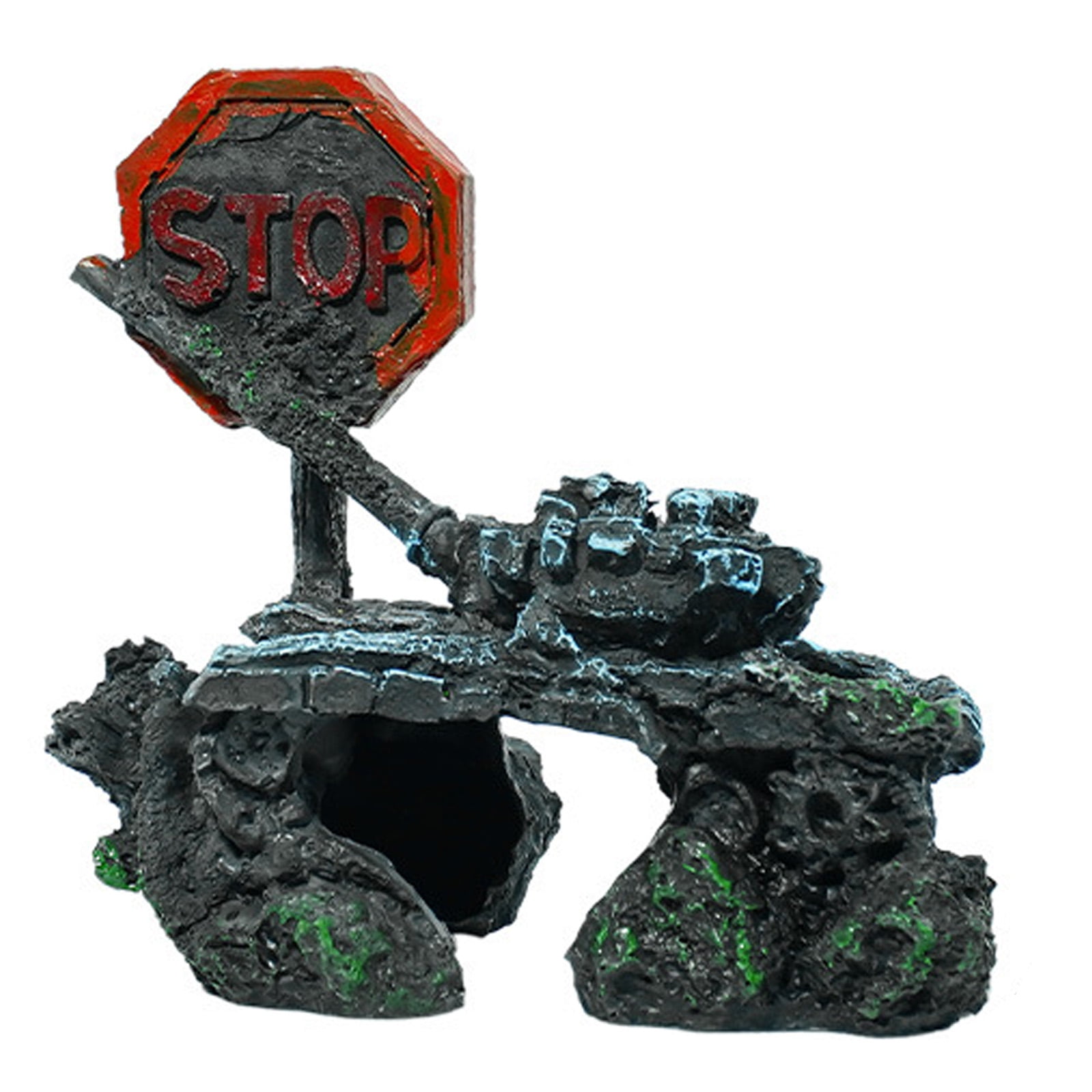 Aquariums Resin Wrecked Ship Fishtanks Ornament Shrimp Fish Hideouts ...