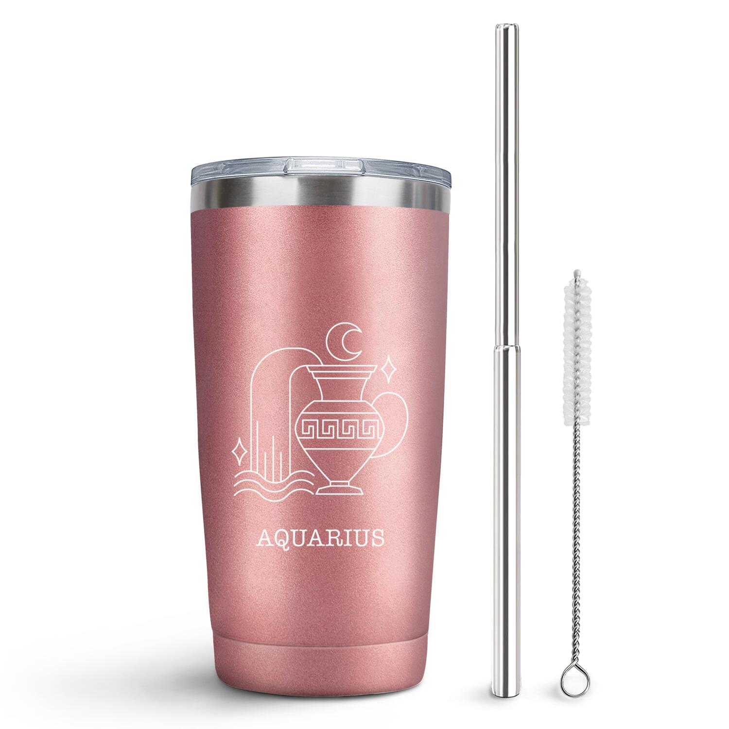 Aquarius 20oz Coffee Tavel Tumblers, Stainless Steel Mobile Tumbler ...