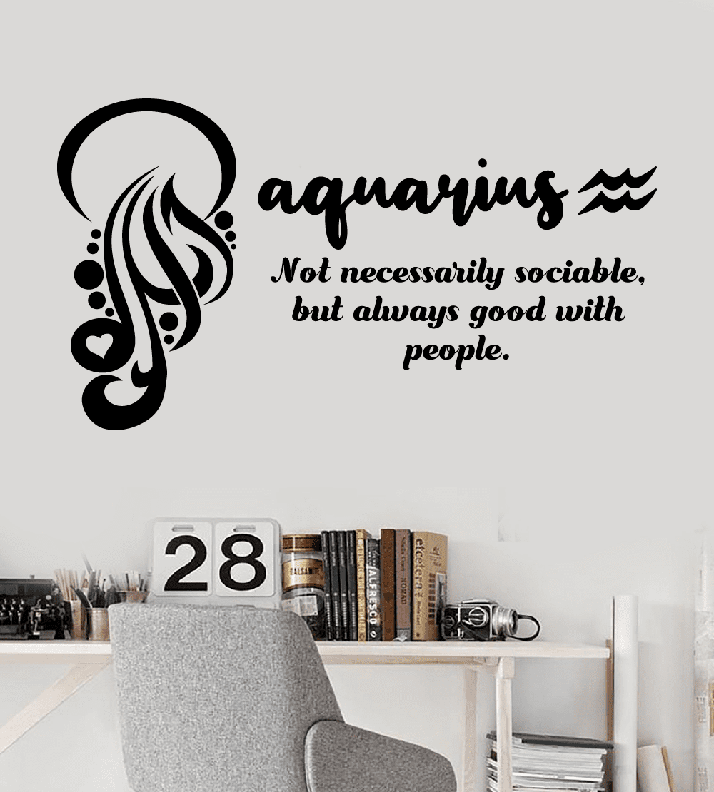 Aquarius Horoscope Zodiac Sign Water Bearer Always Good With People ...