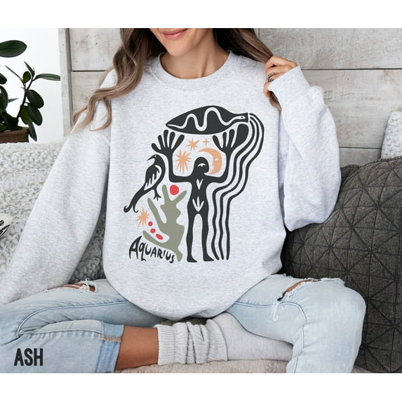Aquarius T-Shirt Astrology T-Shirt Zodiac Birthday Gifts Aquarius ...
