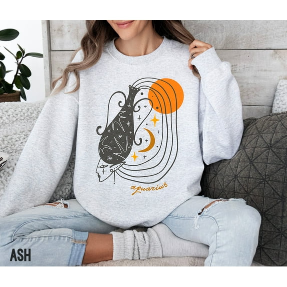 Aquarius T-Shirt, Zodiac T-Shirt, Aquarius Gift, Birthday Gifts ...
