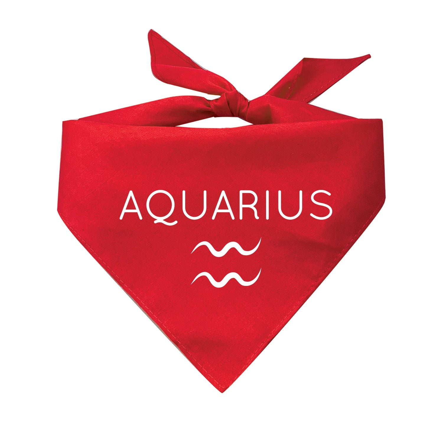 Aquarius Zodiac Horoscope Sign Triangle Dog Bandana - Walmart.com