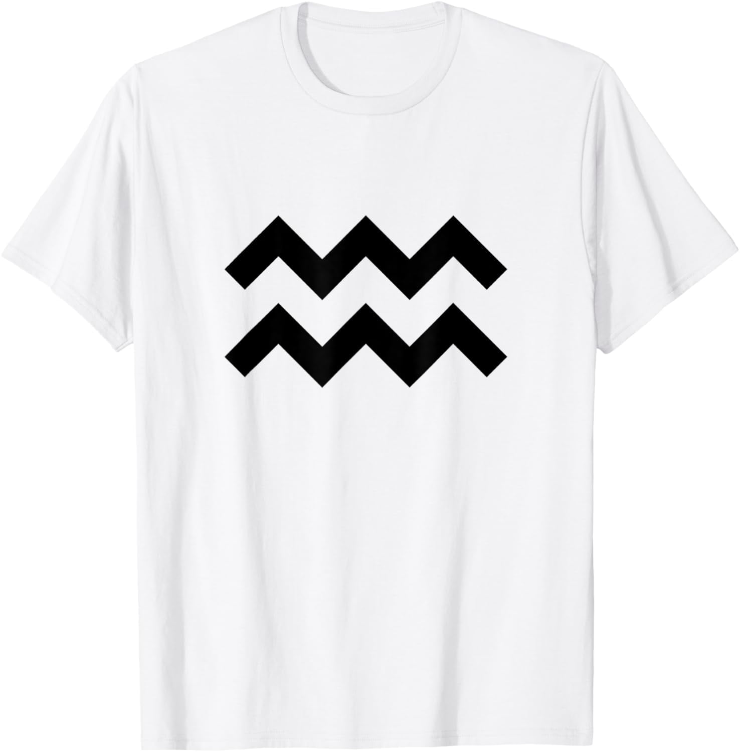 Aquarius Zodiac Sign Costume T-Shirt men and women can wear, black ...