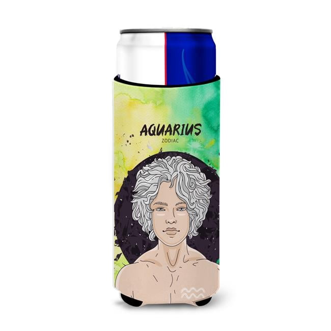 Aquarius Zodiac Sign Michelob Ultra Hugger for Slim Cans - Walmart.com