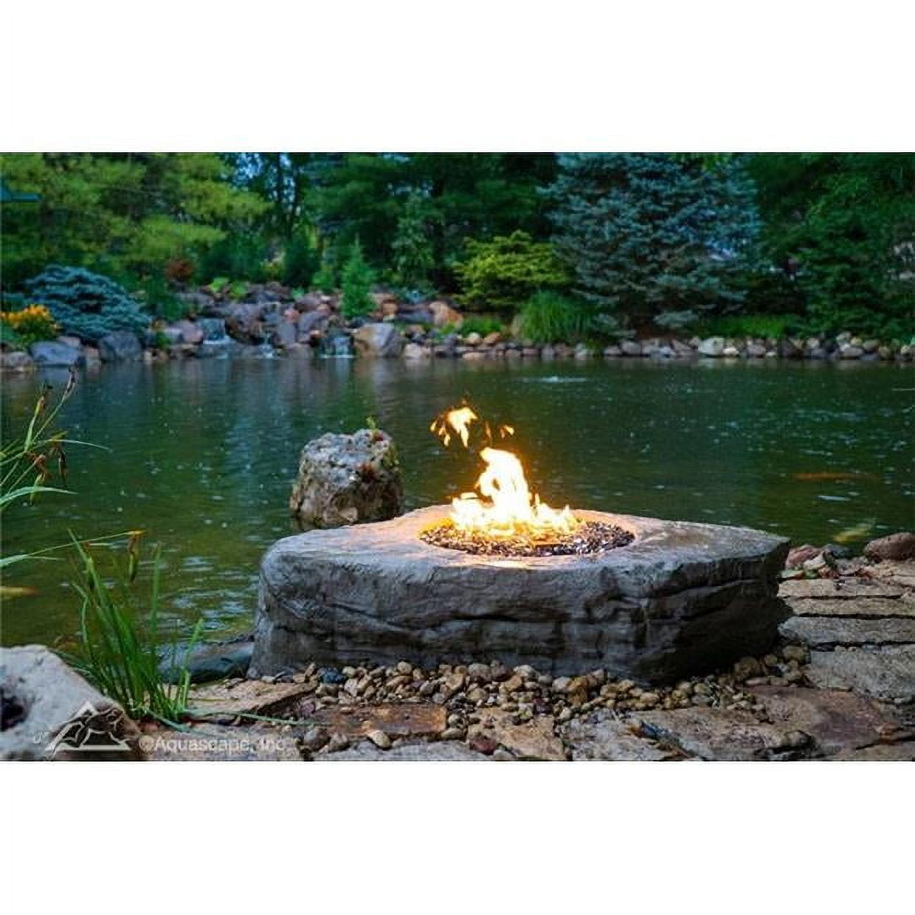 Aquascape 58091 Faux Stone Fire Pit - Walmart.com