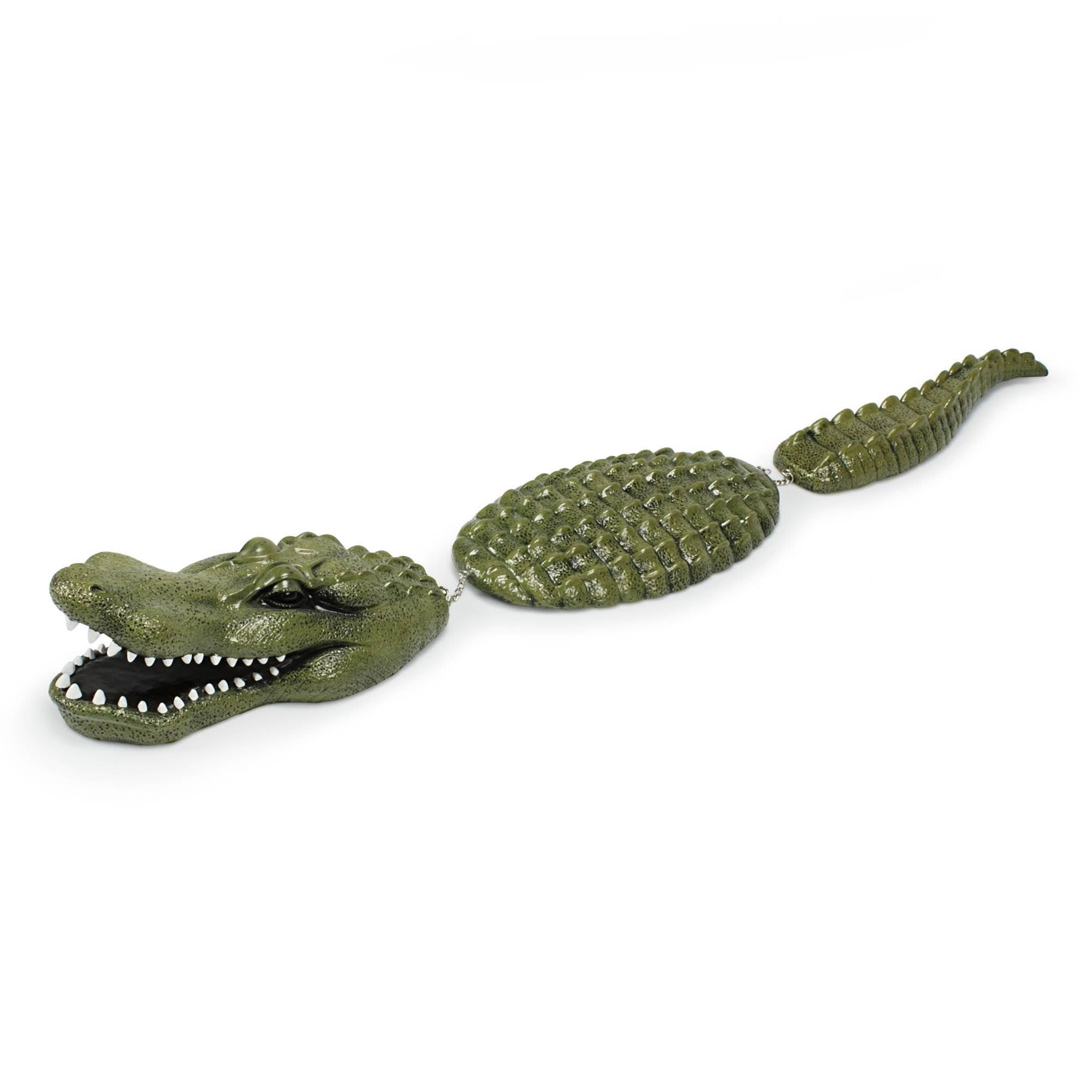 Aquascape, Koi Fish Pond Decoy, 3 Piece Floating Alligator, Green ...
