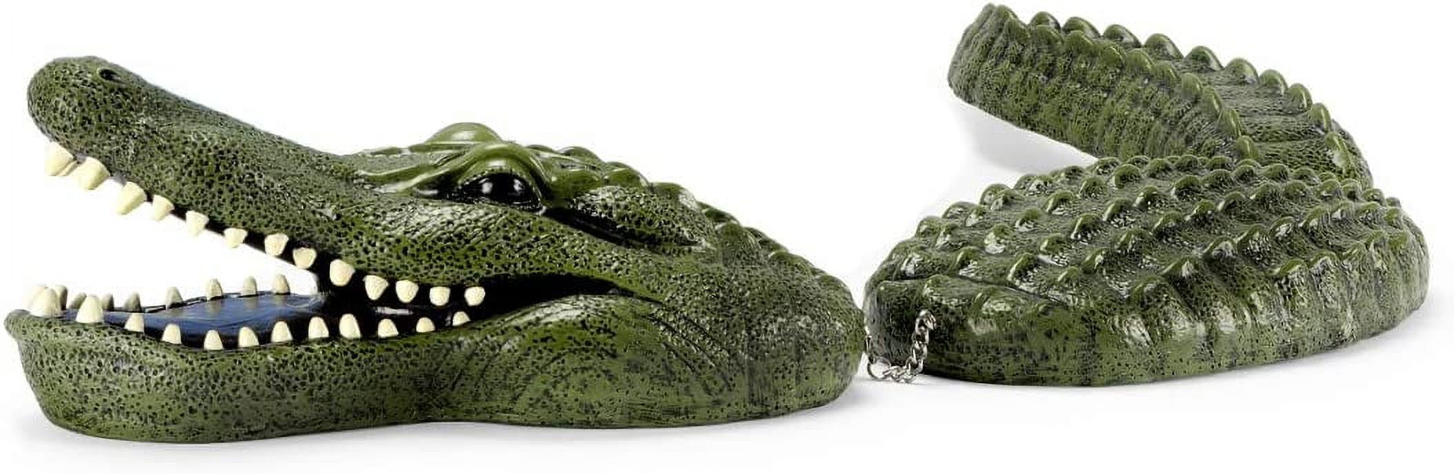 Aquascape 93000 Floating Alligator Decoy, 34 inches, Green - Walmart.com