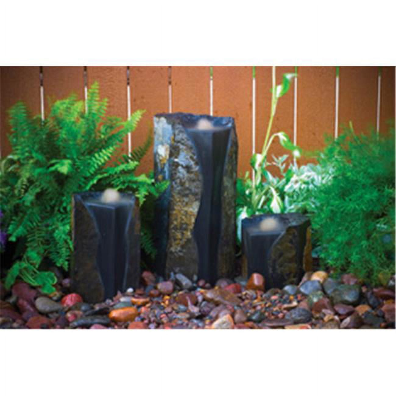 Aquascape 98548 Double Textured Basalt Cored Water Columns - Walmart.com