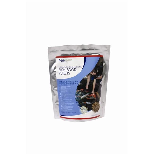 Aquascape 98874 1Kg Premium Color Enhancing Fish Food Pellets - Walmart.com