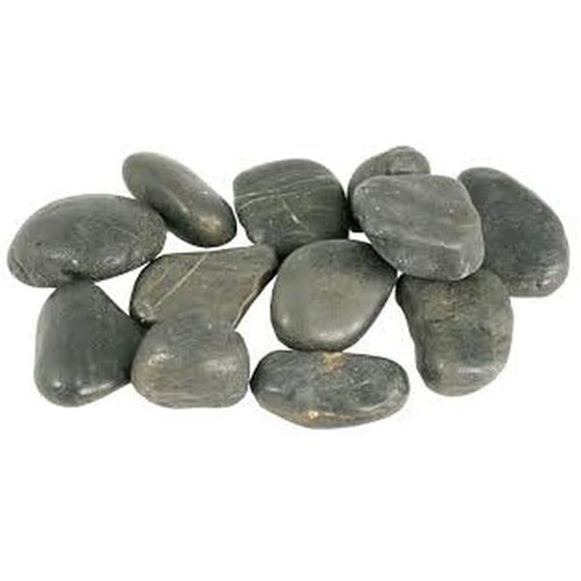Aquascape AQS78160 22 lbs Black Aquascape Decorative River Pebble ...
