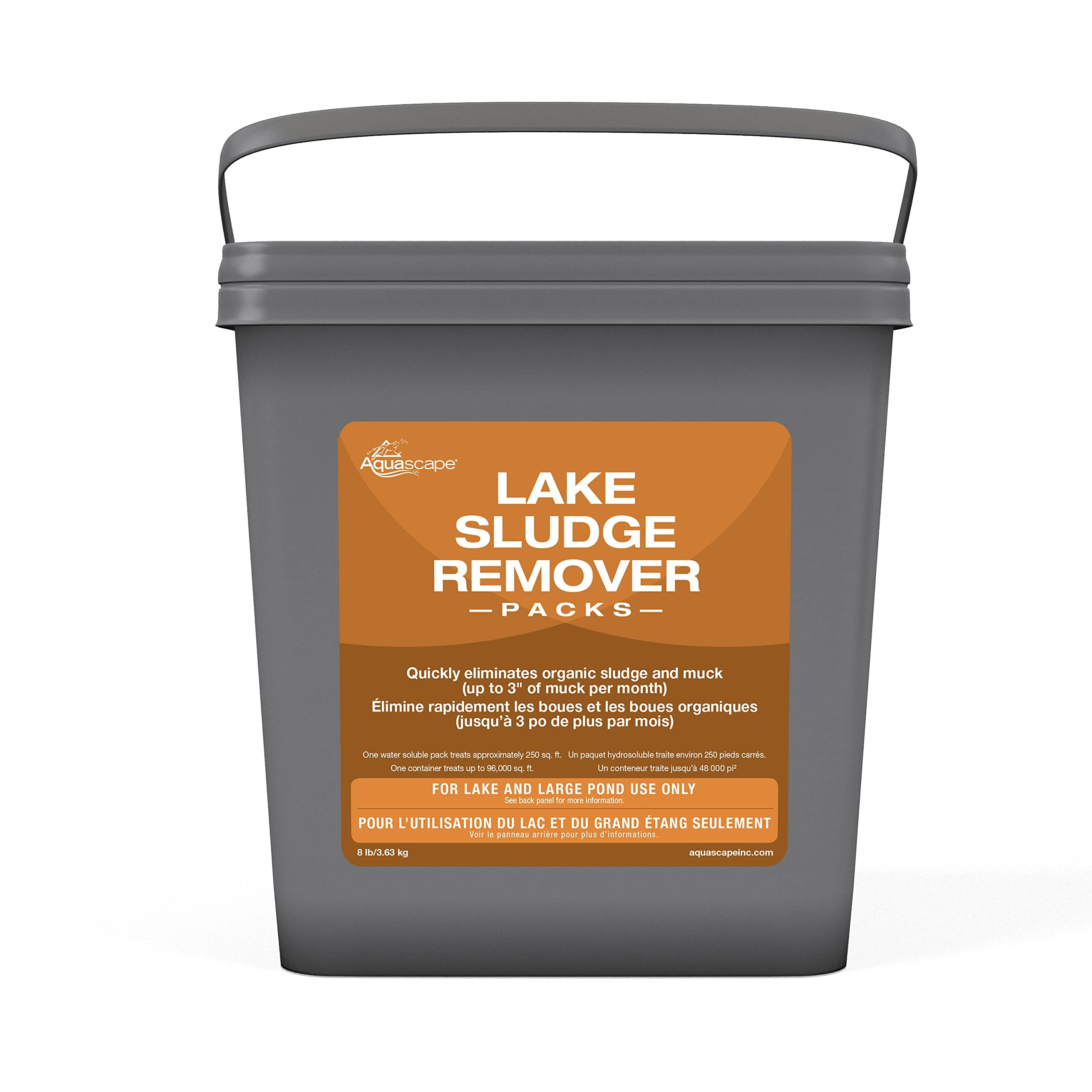 Aquascape Lake Sludge Remover Water Treatment, 384 Packs, 8 lbs, 40018 ...
