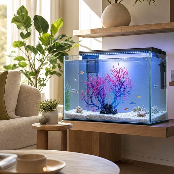 Aquascaping Decor Simulated Branch Handmade Plastic Coral with Fixed ...