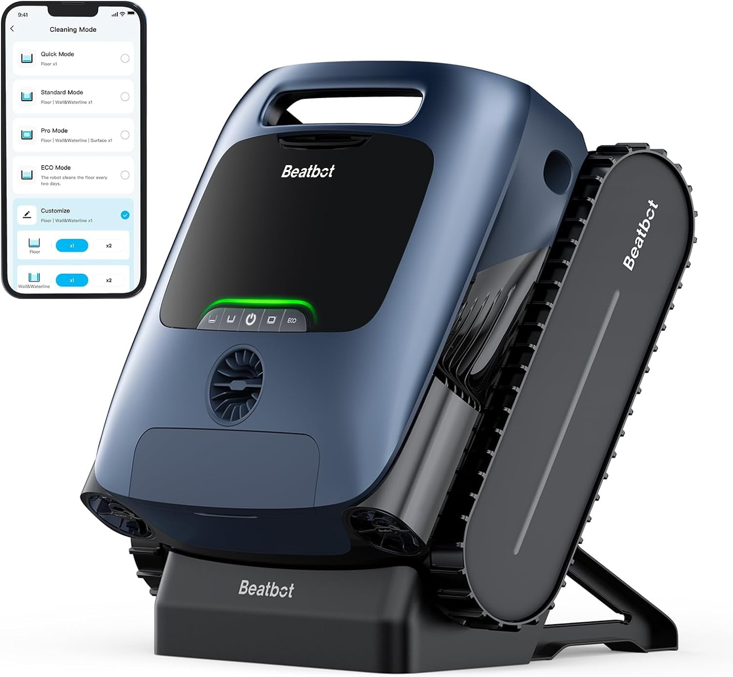 Aquasense Pro Pool Cleaner Robot with Wireless Charging Dock, Clarifies ...