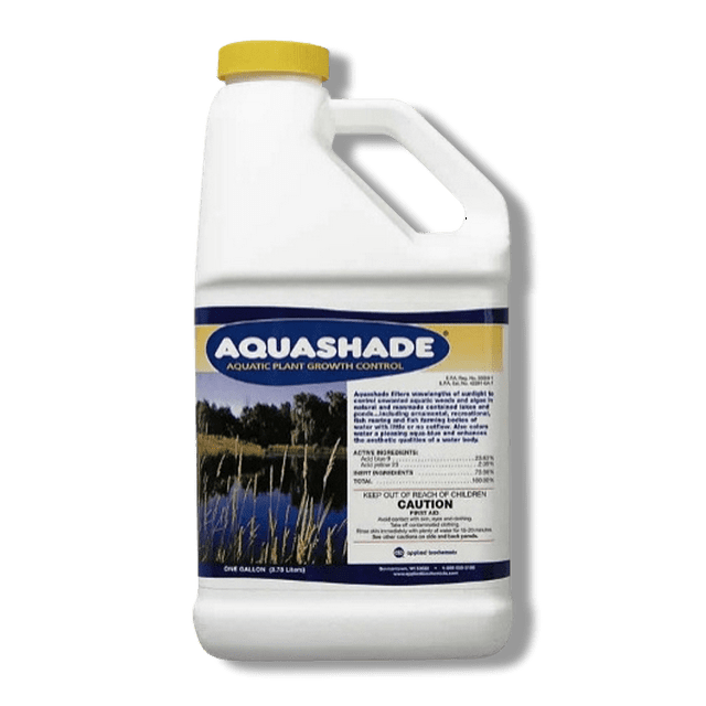 Aquashade 128oz Pond Algae Killer & Water Clarifier - Chemical Cleaner ...