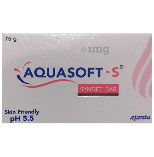 Aquasoft S Syndet Bar 75 G Pack of 1 - Walmart.com