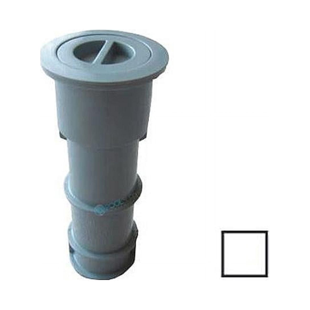 Aquastar Pool 7.5 in. Umbrella Stand with Sleeve & Center Cap, White ...