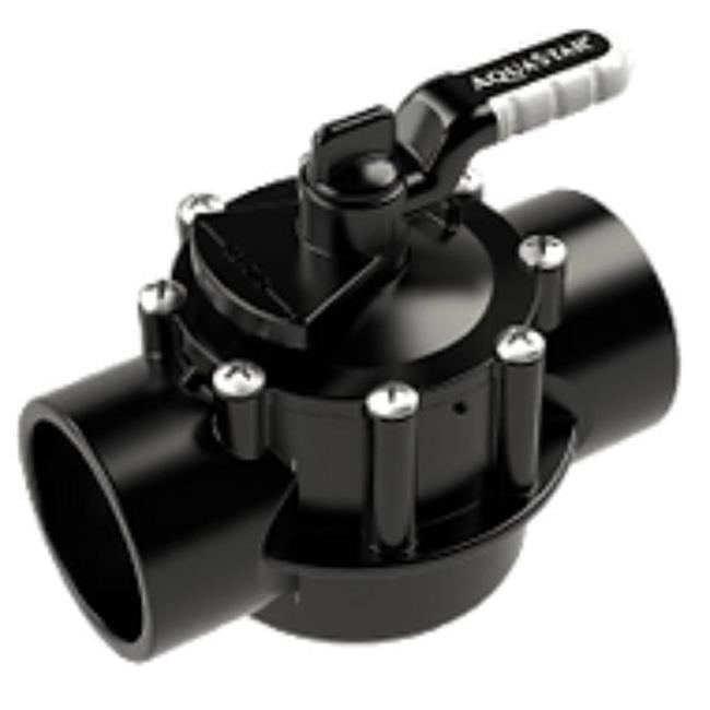 Aquastar Pool Products ASAV2W20C 2 x 2.5 in. Spigot 2-way Valve with ...