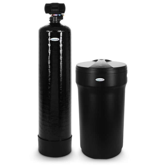Aquasure Whole House Water Softener System, Digital, Resin Control Head ...