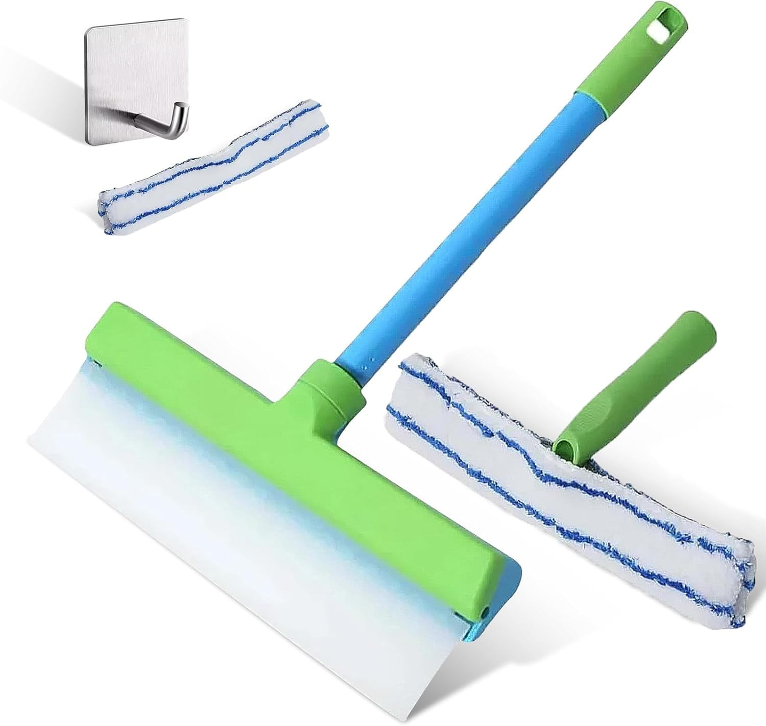 Aquaswipe Window Squeegee,Silicone Window Squeegee Kit,3 In 1 Window ...