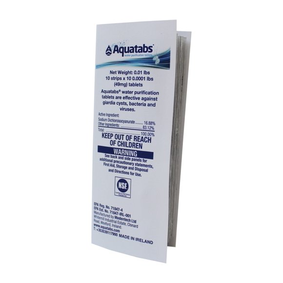 Water Purification Tablets