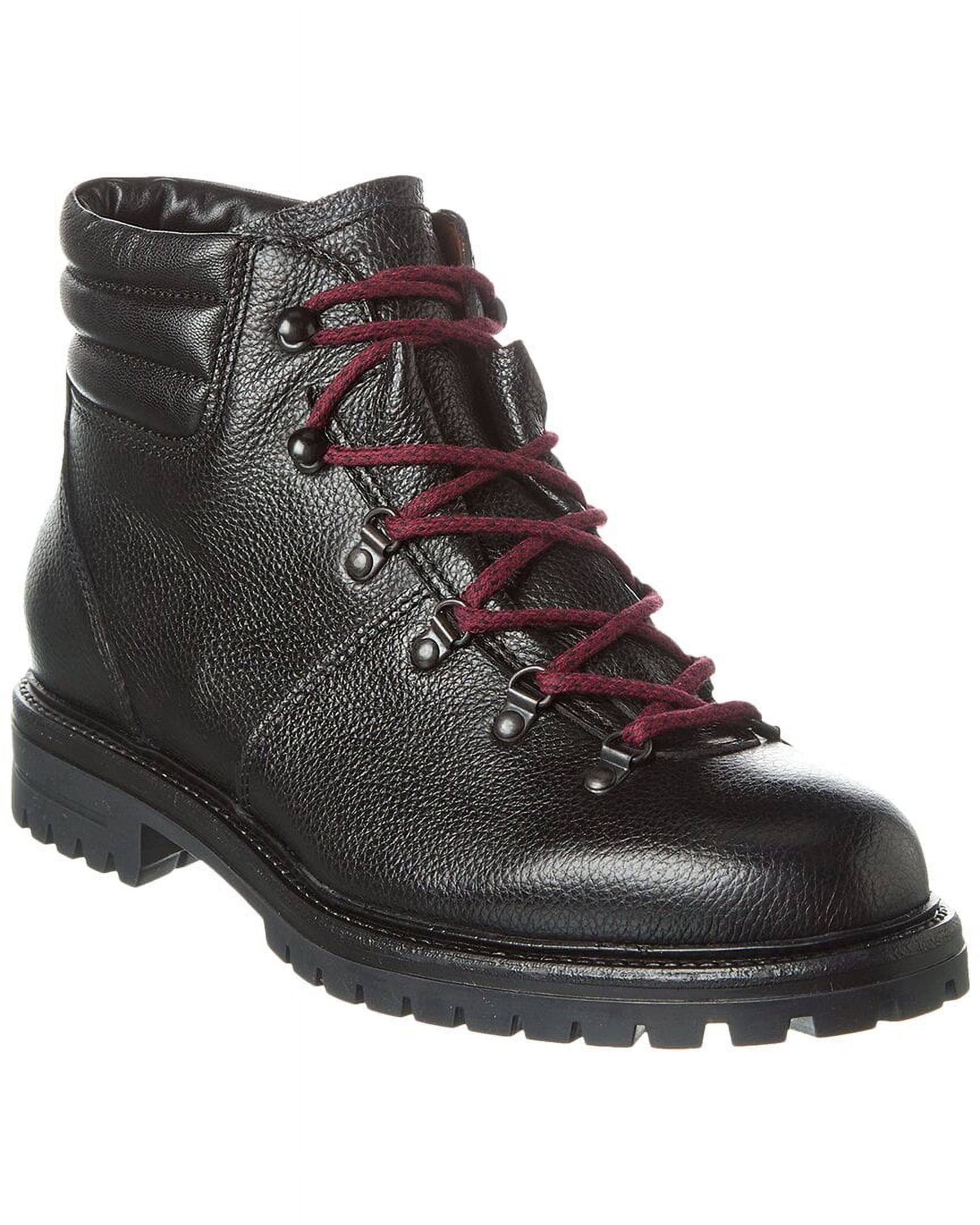 Aquatalia Holt Weatherproof Leather Boot, 8.5, Black - Walmart.com
