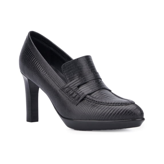 Aquatalia Rella Weatherproof Leather Pump, 9.5, Black - Walmart.com