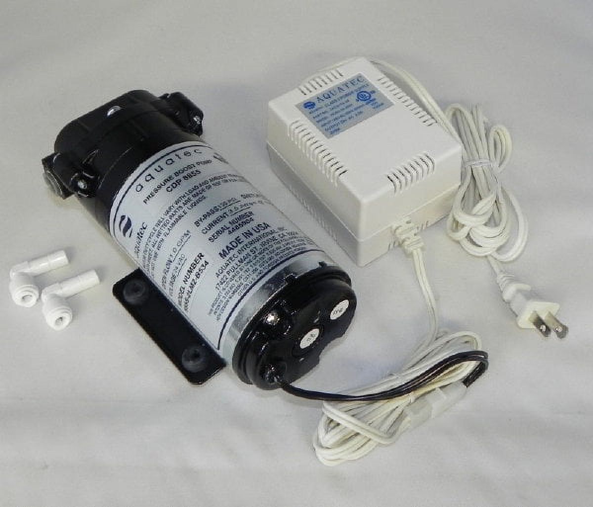 Aquatec 8855 water pressure boost pump (+ 3 Amp Transformer) Highest ...