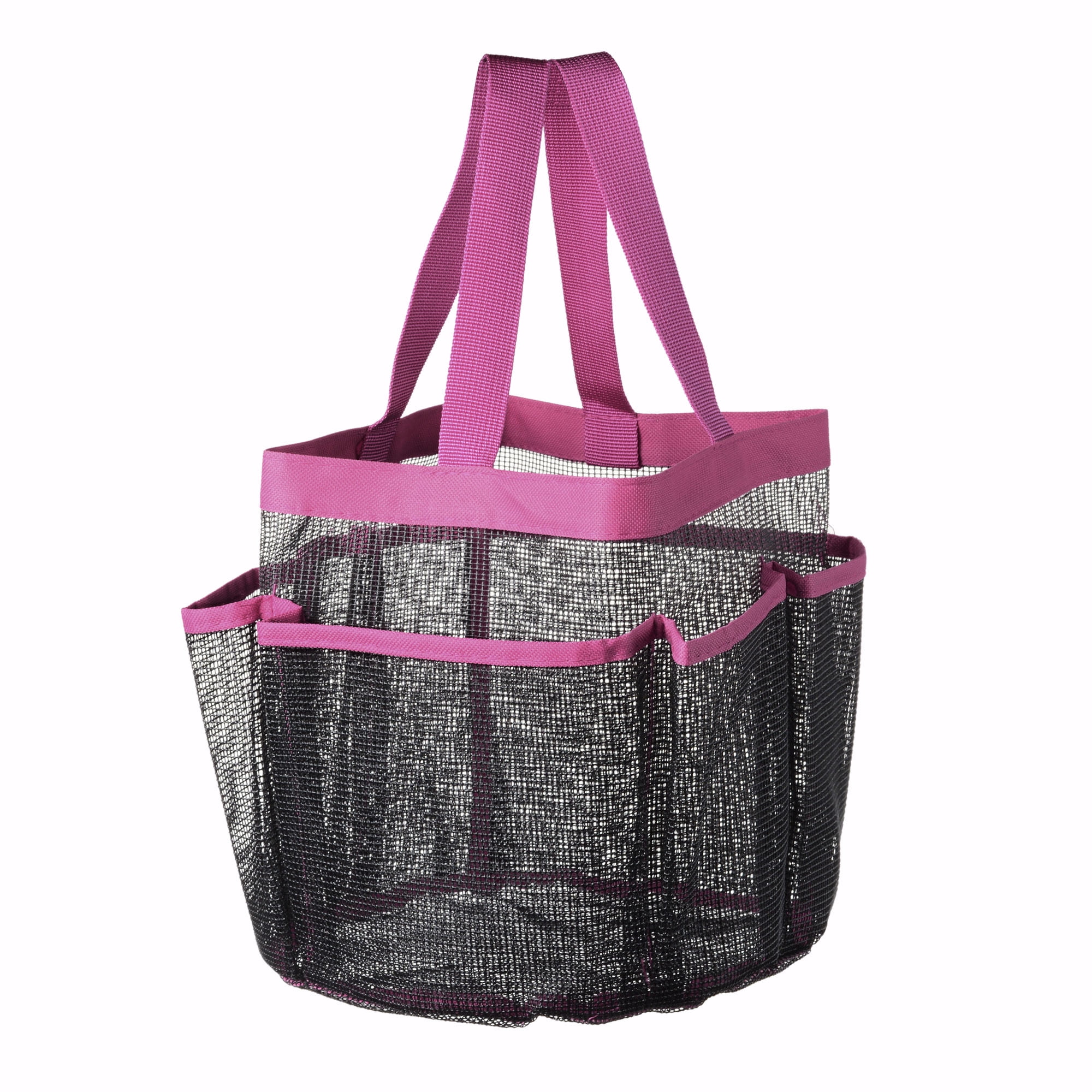 Aquaterior Mesh Shower Caddy with 8 Pockets Bathroom Carry Tote Quick ...