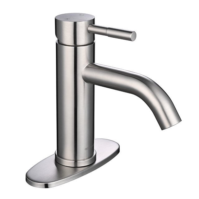 Aquaterior Single Handle Deck-mount Vessel Faucet Bathroom Vanity Mixer ...