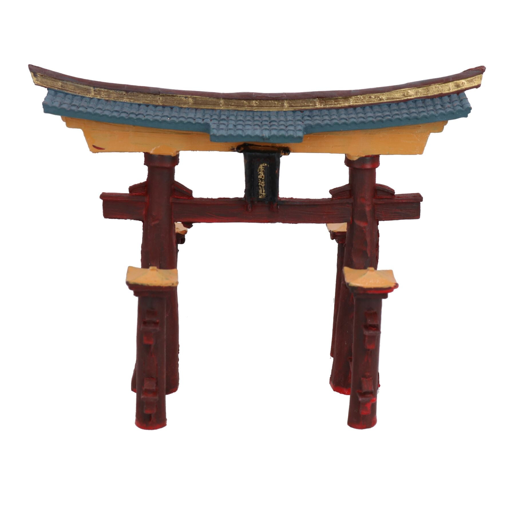 Aquatic Aquarium Decor Fish Tank Japanese Torii Gate Ornament ...
