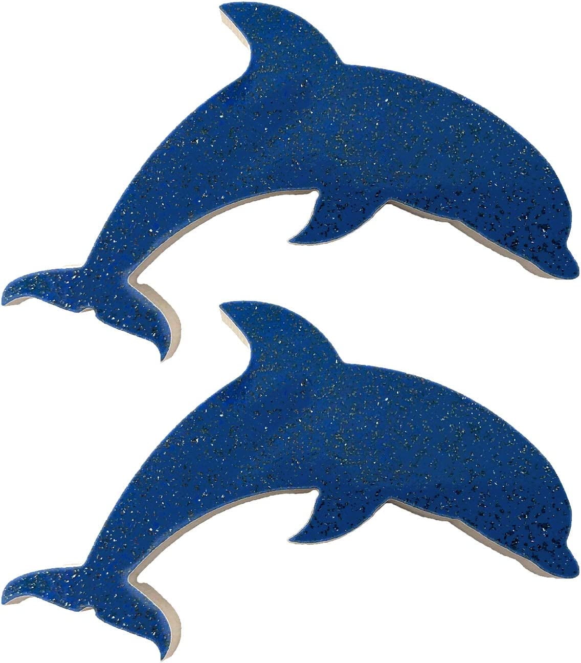 Aquatic Custom Tile - Glitter Dolphin Step Marker for Swimming Pool ...