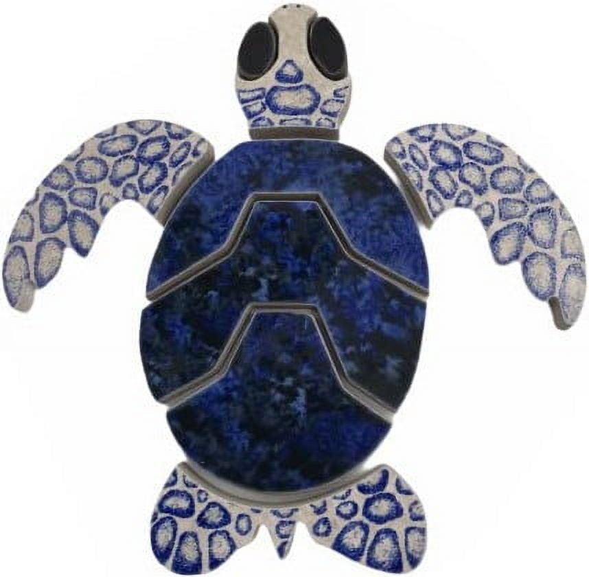 Aquatic Custom Tile Small Blue Sea Turtle Porcelain Swimming Pool ...