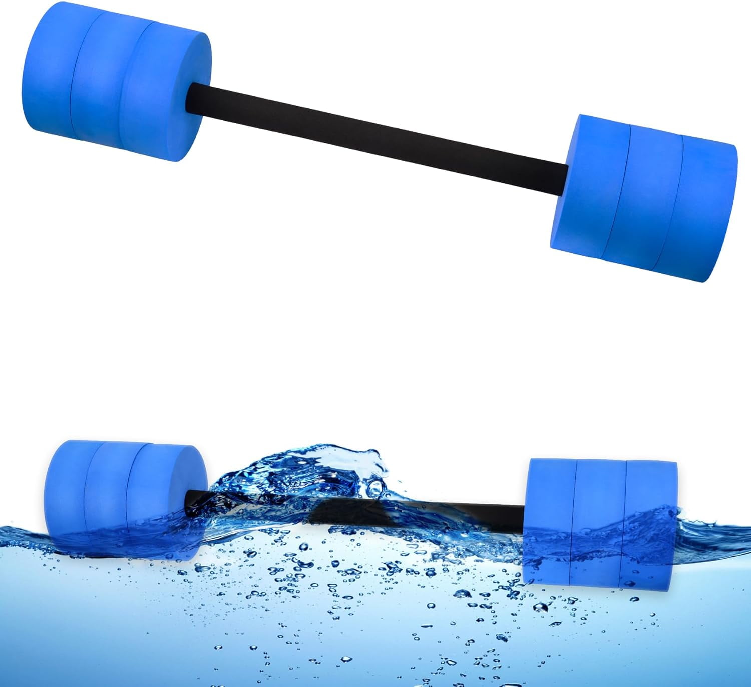 Aquatic Exercise Dumbbells Water Dumbbell Pool Resistance Fitness ...