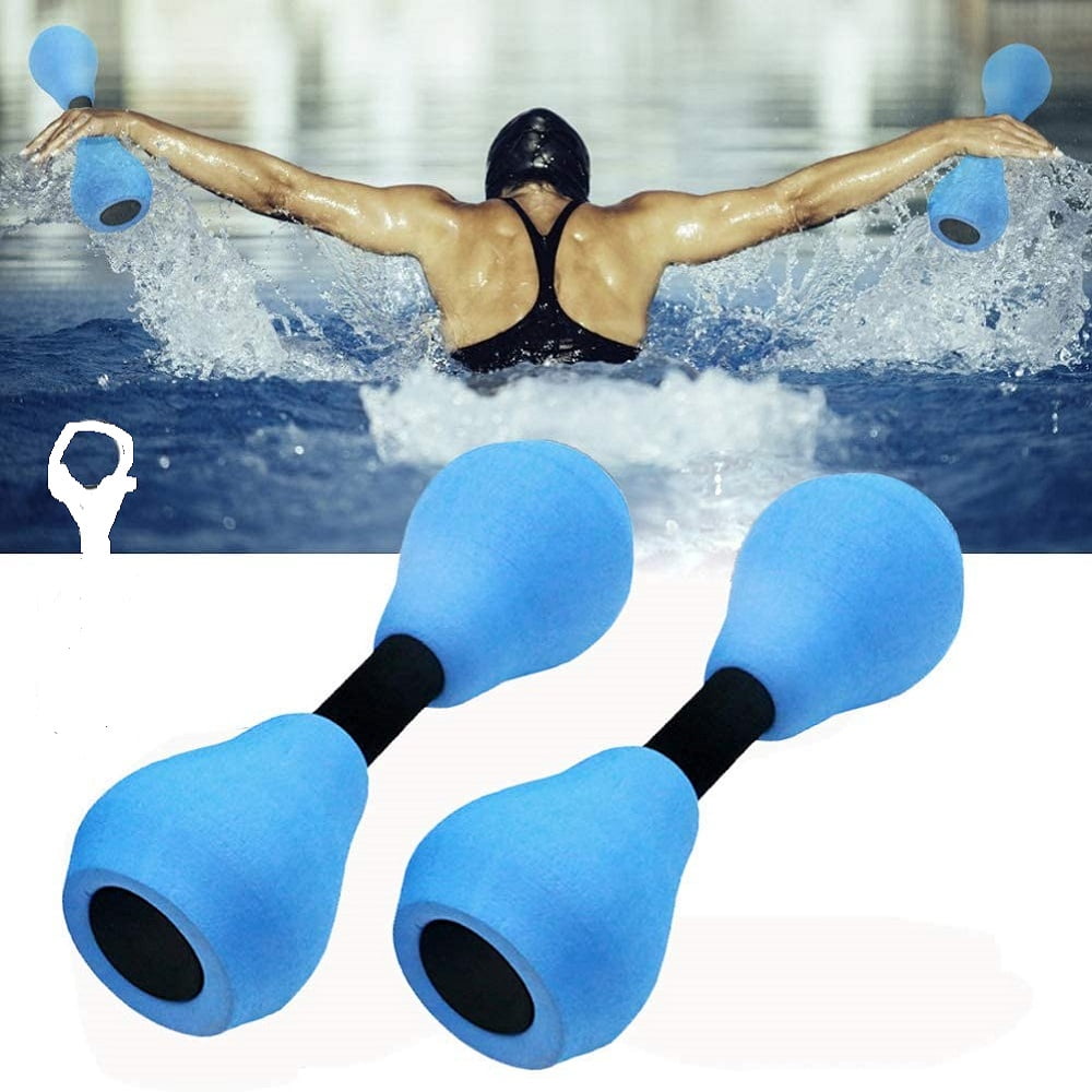 Aquatic Exercise Dumbells Water Aerobic Exercise Foam Dumbbell Pool ...