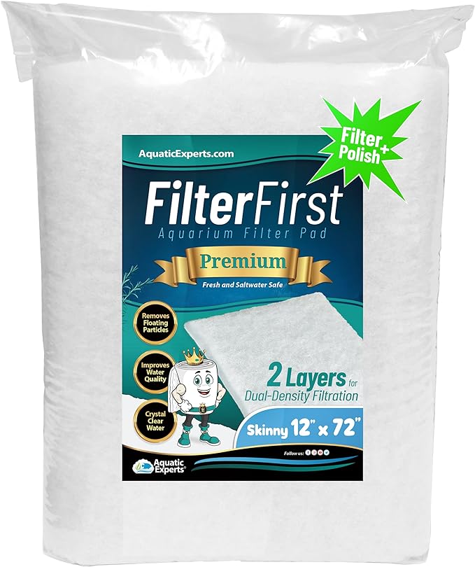 Aquatic Experts Aquarium Filter Pad, FilterFirst Aquarium Filter Media ...