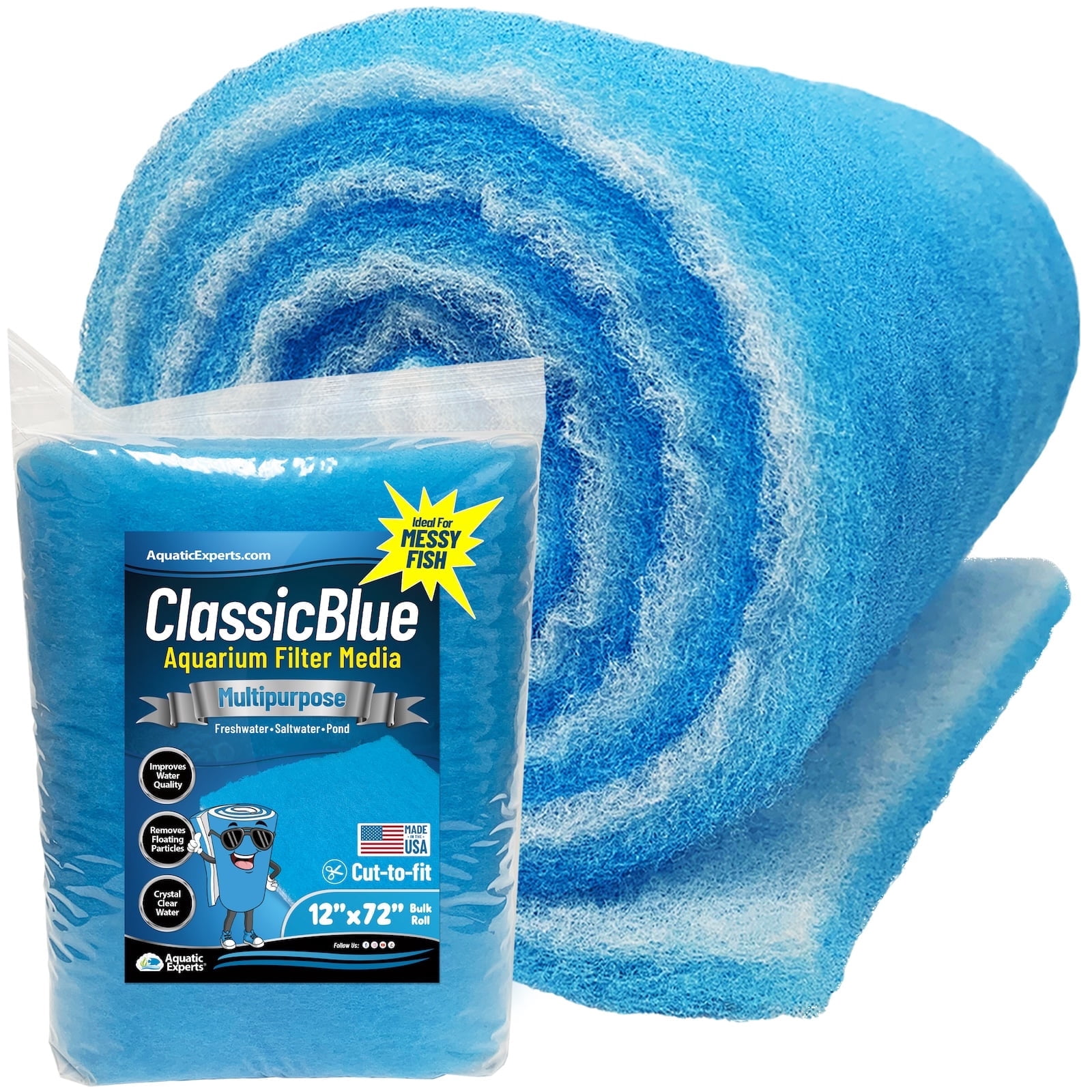 Aquatic Experts - ClassicBlue Bonded Freshwater and Saltwater Safe ...