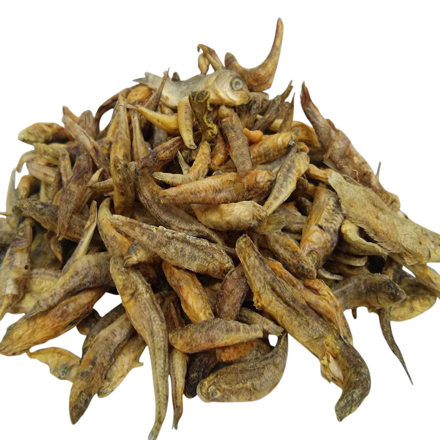 Aquatic Foods Freeze Dried Fresh Water Fish - 1"-3" - Perfect for Large ...