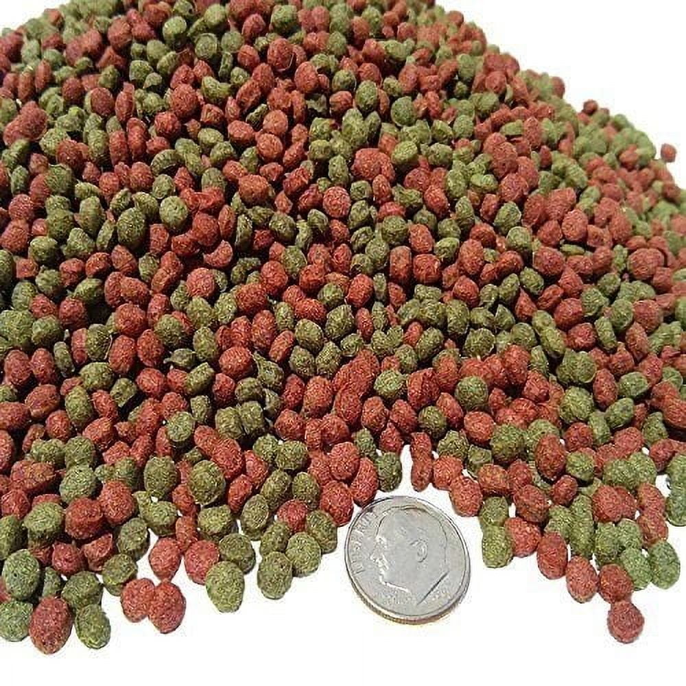 Aquatic Foods Green Gro & Color Enhancing 3/16" Floating Pellets. For ...