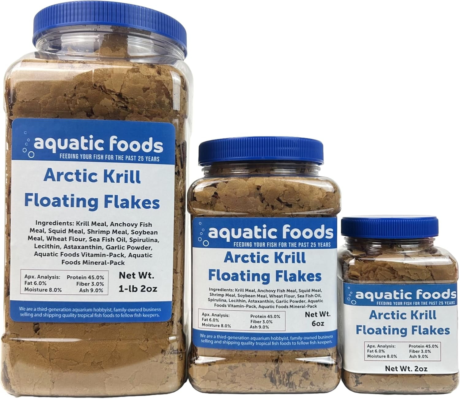 Aquatic Foods Inc. Arctic Krill Flakes with Natural Carotenoids ...