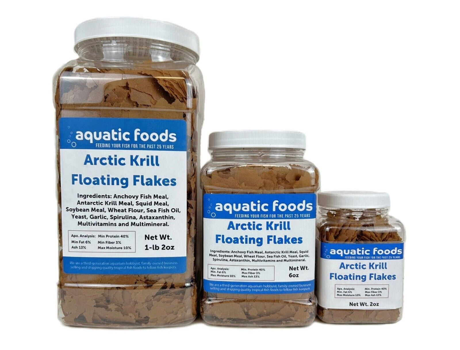Aquatic Foods Inc. Arctic Krill Flakes which contain Natural ...